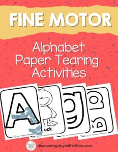 Tearing Paper Activities: Strengthening Fine Motor Skills - Discovery Play