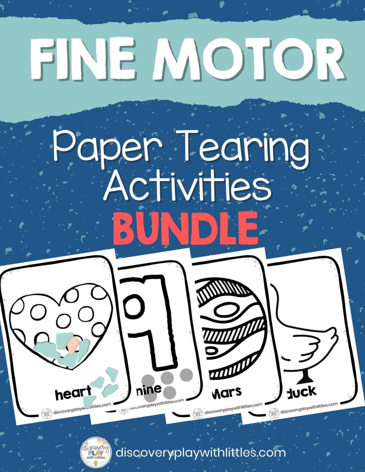 Tearing Paper Activities: Strengthening Fine Motor Skills - Discovery Play