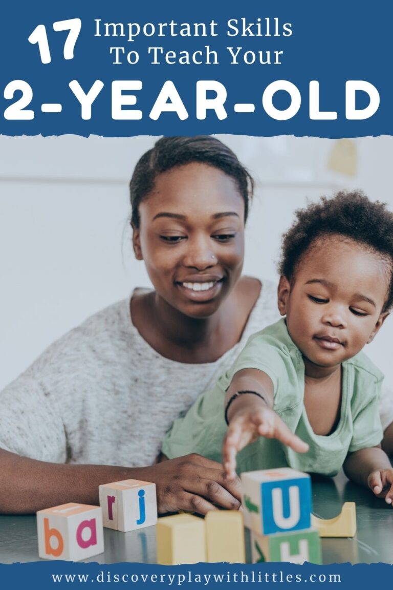 17 Important Things to Teach Your 2-Year-Old - Discovery Play with Littles