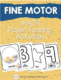 Fine Motor Practice: Tearing Paper Activities | Math